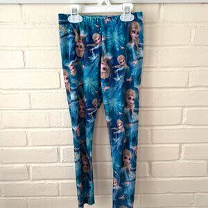 Disney | Bottoms | Disney Velvet Frozen Elsa Pants Size 6 | Poshmark